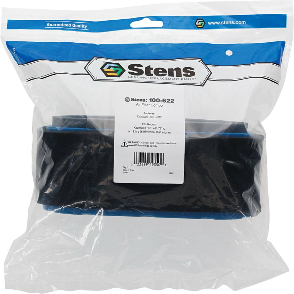100-622 Air Filter Combo