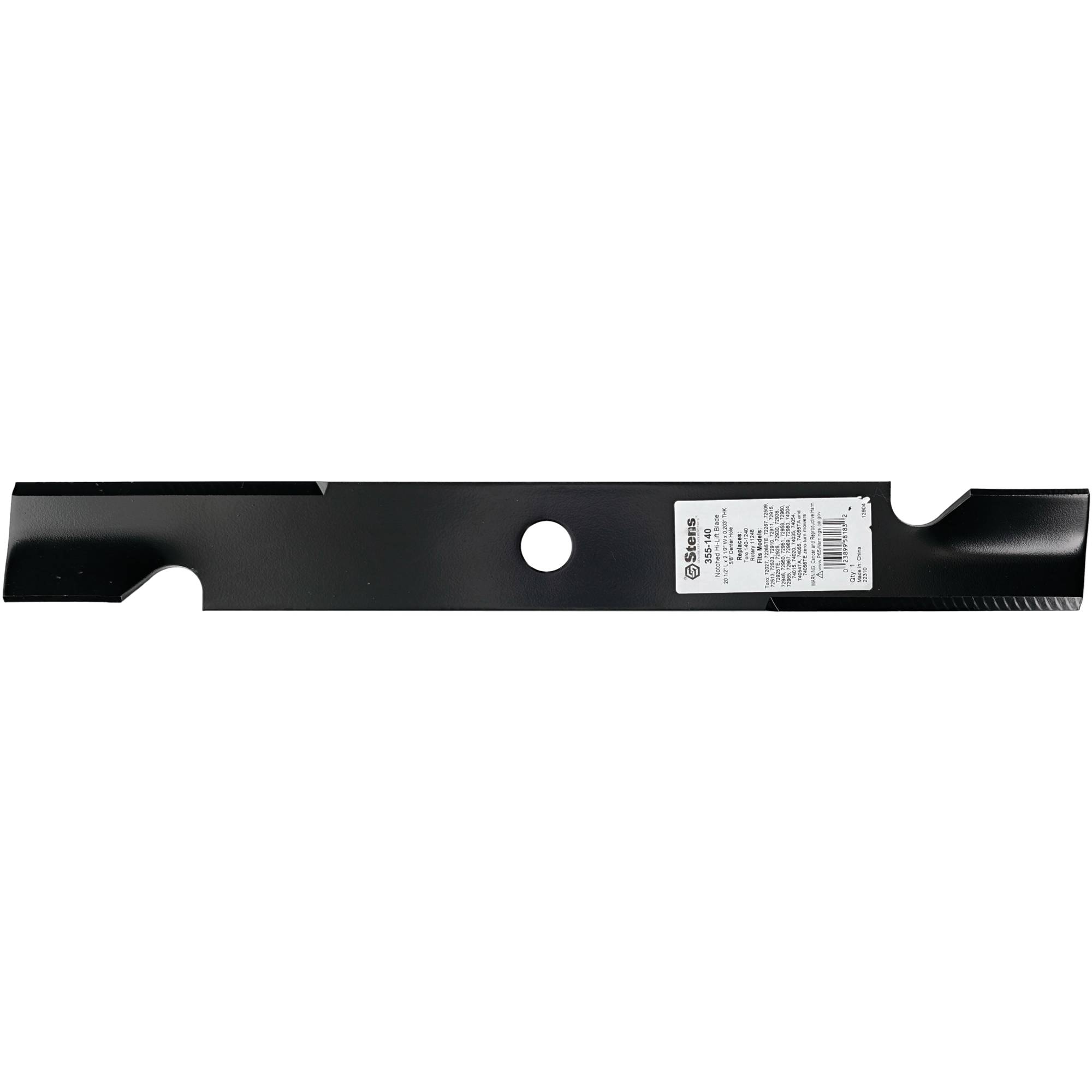 355-140 Notched Hi-Lift Blade